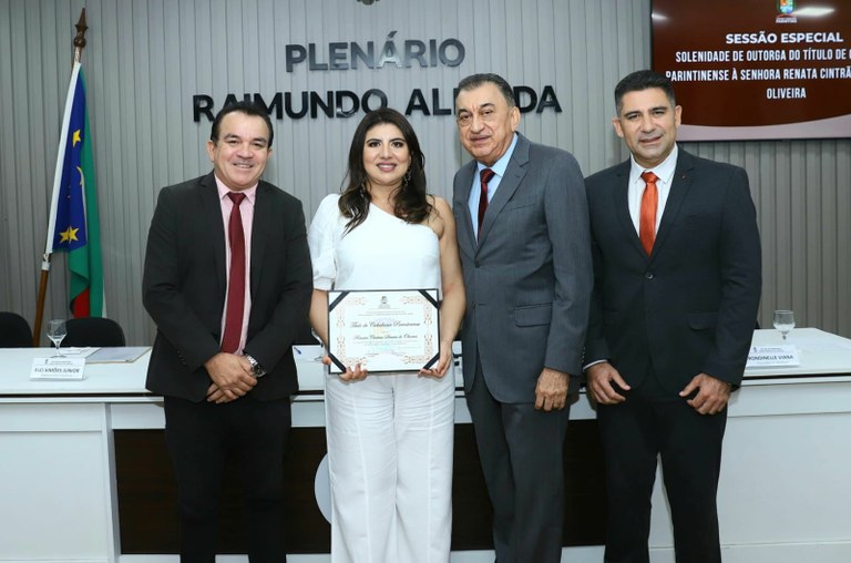 Massilon participa da solenidade de entrega do Título de Cidadania à ...